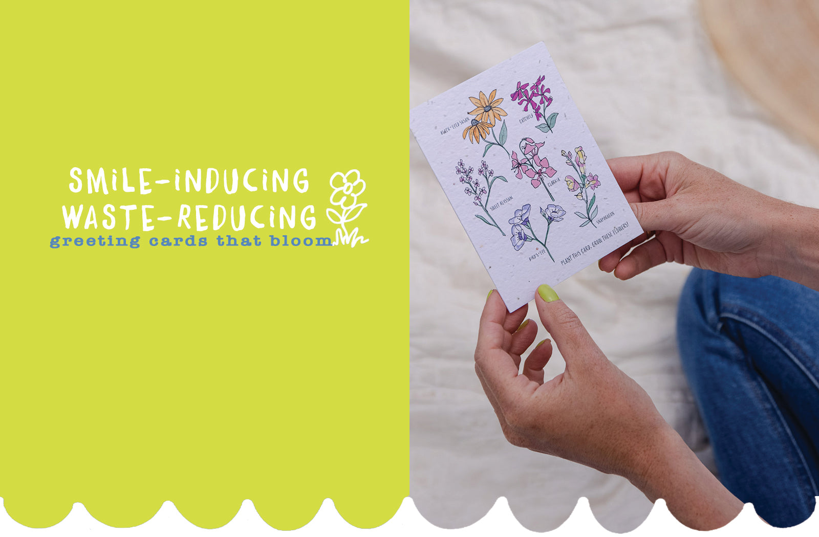 Plantable greeting cards that are smile-inducing and waste-reducing ...